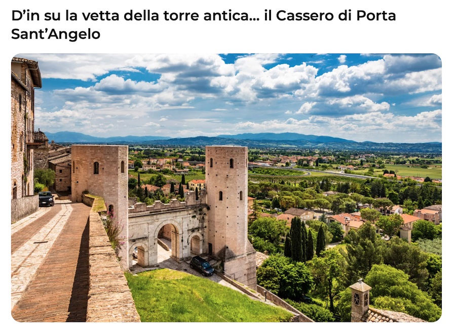 «Open to meraviglia», una foto di Spello per promuovere Perugia. Il Mantegna che non c'è - Umbria 24