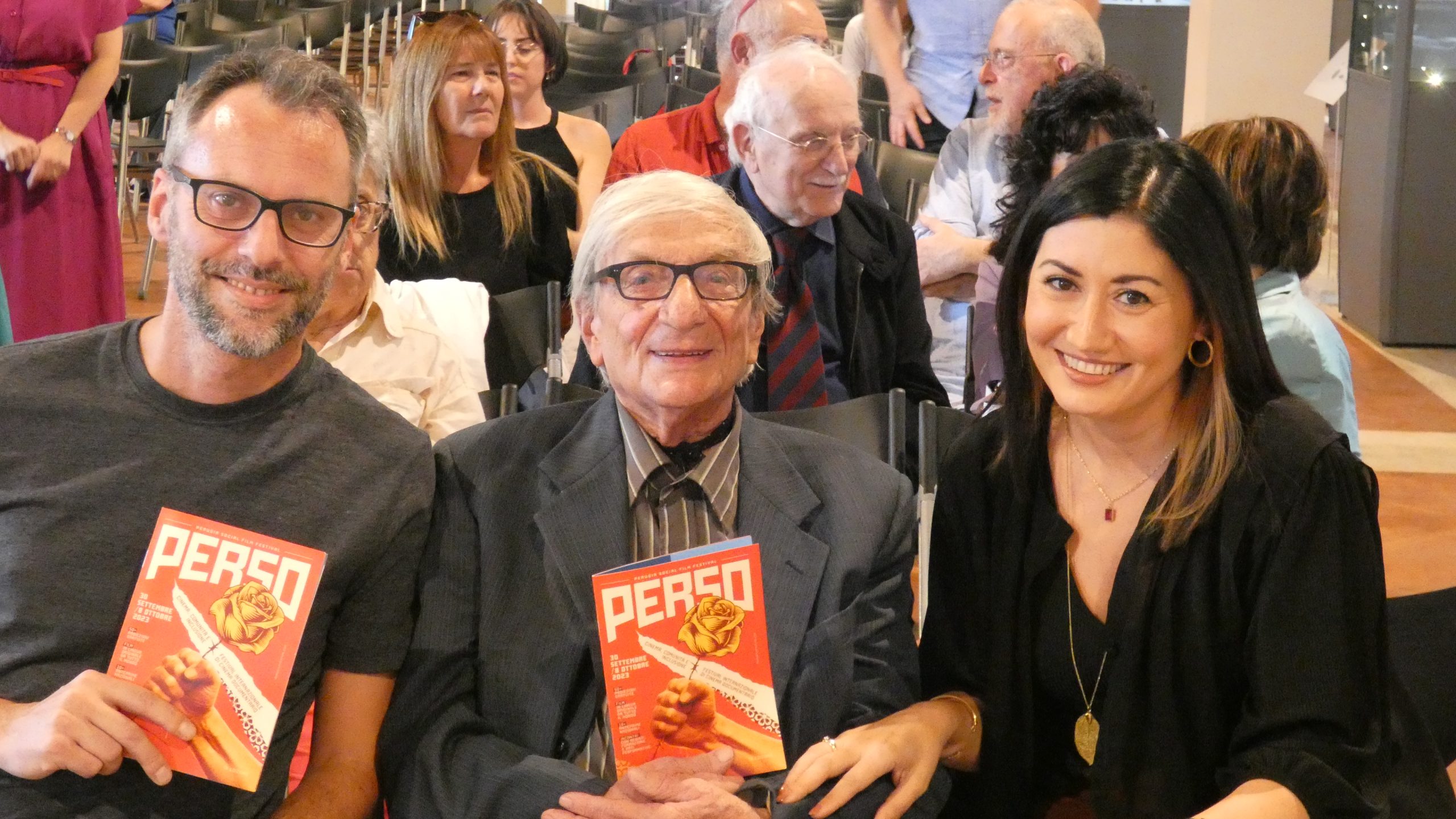 Dino Marinelli in un documentario in concorso al PerSo film festival