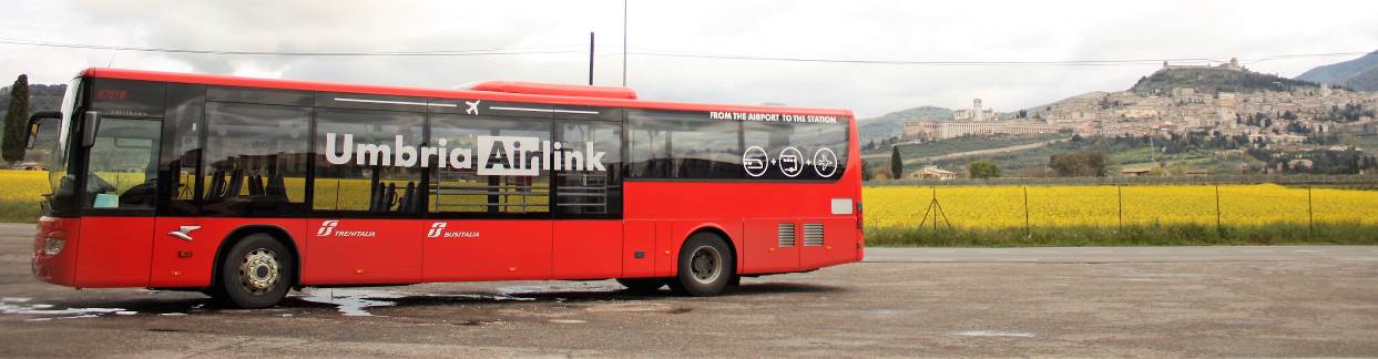 Da Pasqua in poi, più tratte bus per l'aeroporto di Perugia - Umbria 24