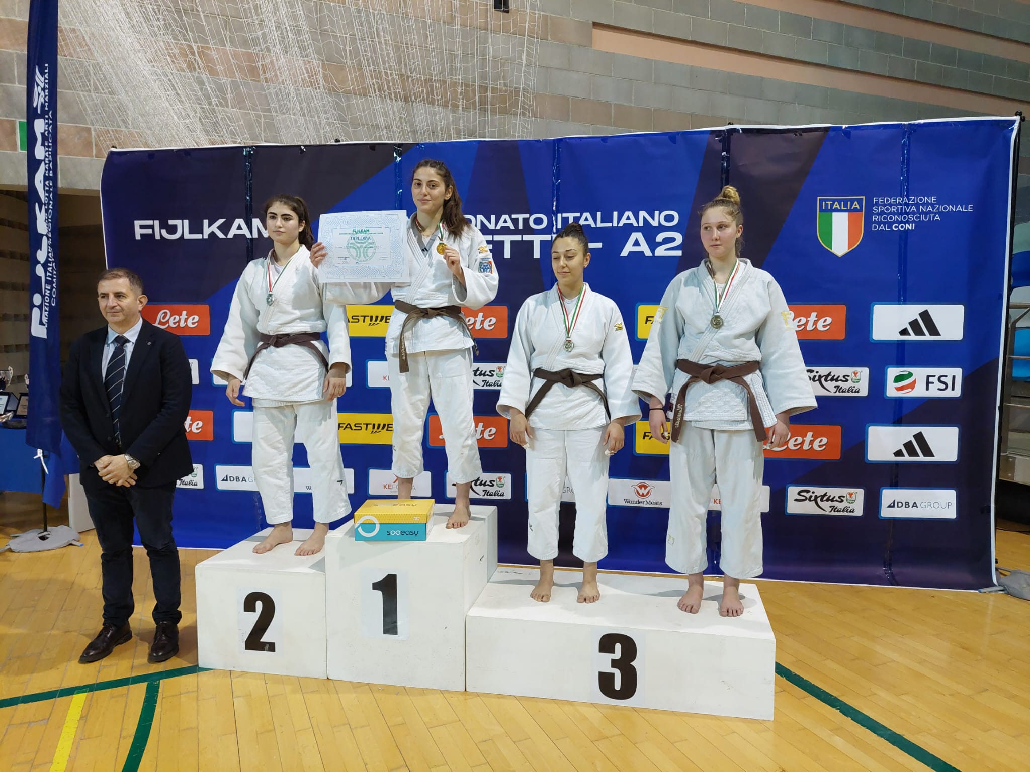 La judoka perugina Massoli campionessa italiana Cadetti - Umbria 24