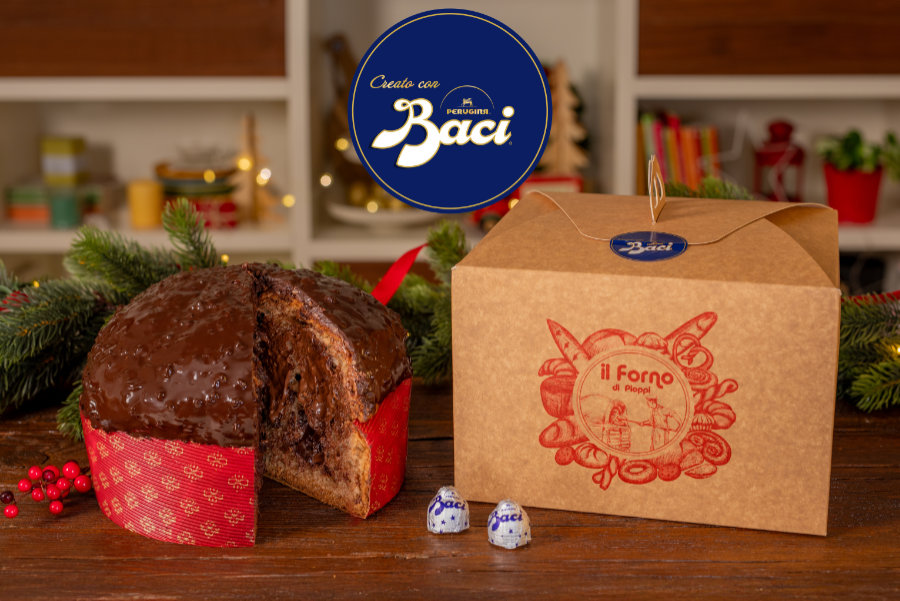 Al Forno Pioppi il panettone «Creato con Baci» - Umbria 24