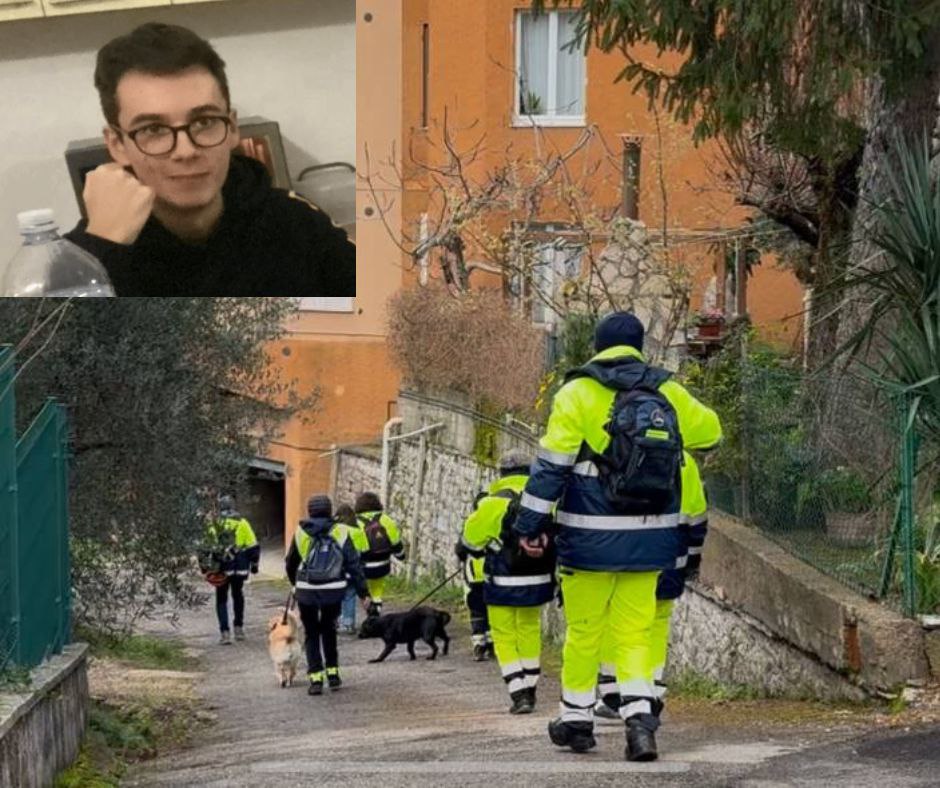 Andrea Prospero scomparso a Perugia: ricerche con droni e cani fino a ...