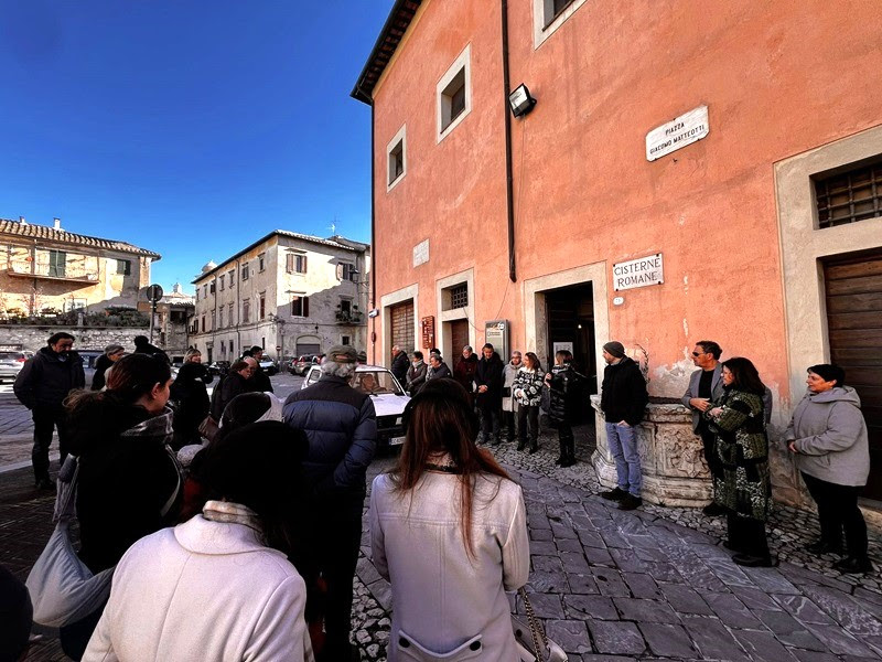 Amelia, inaugurata alla Cisterna romana la collezione mineralogica ...
