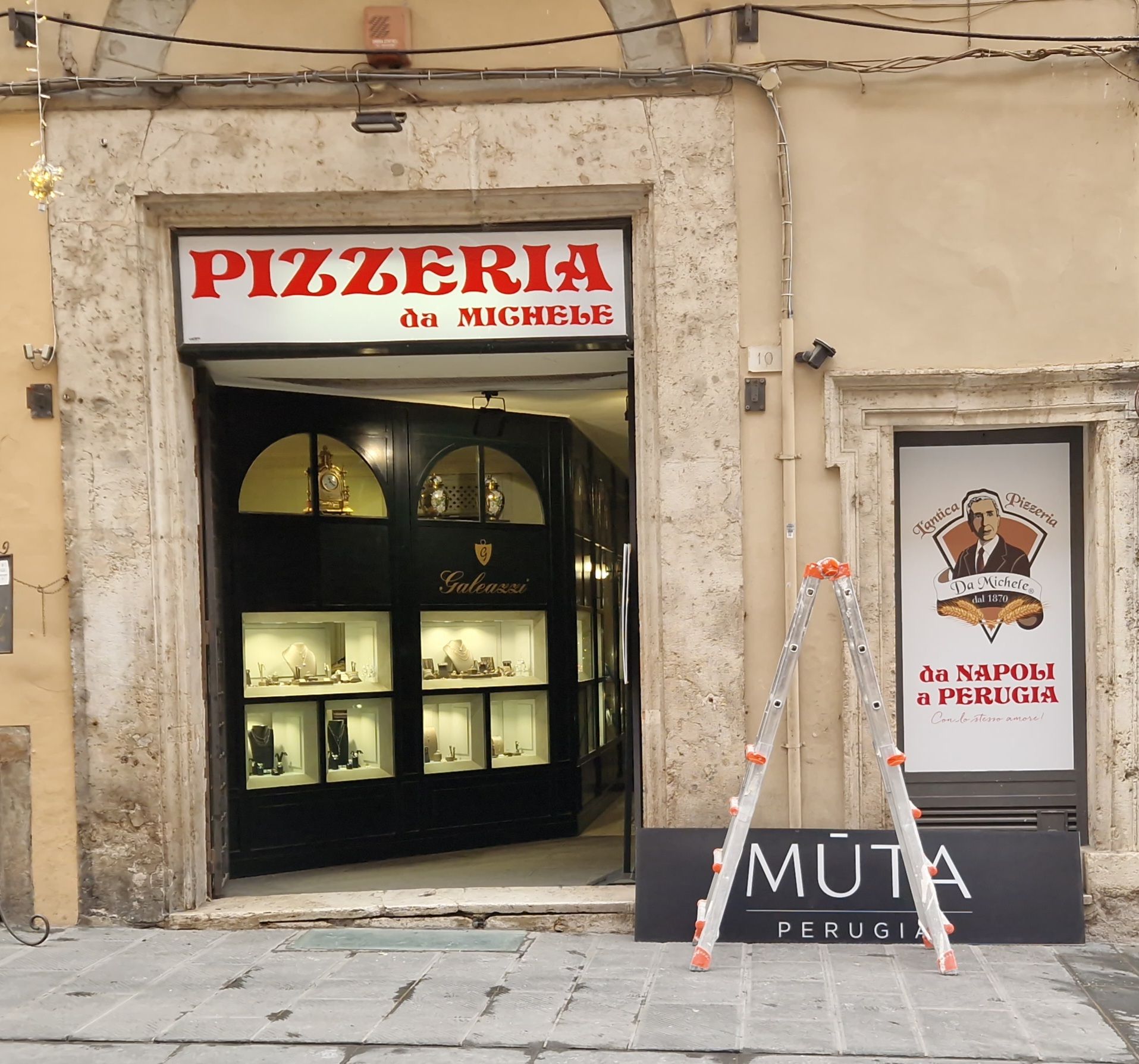 Pizzeria da Michele apre a Perugia all'ex Caffè di Perugia