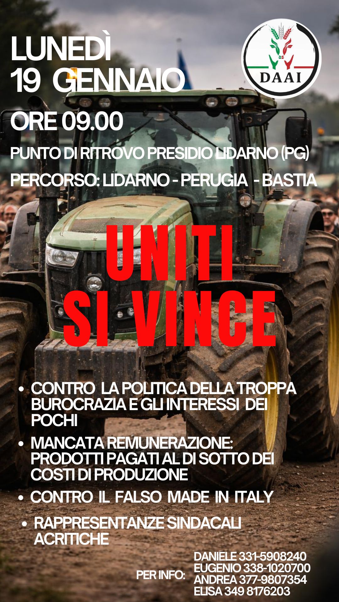 Carrello spesa più costoso: agricoltori promettono protesta da Perugia ...