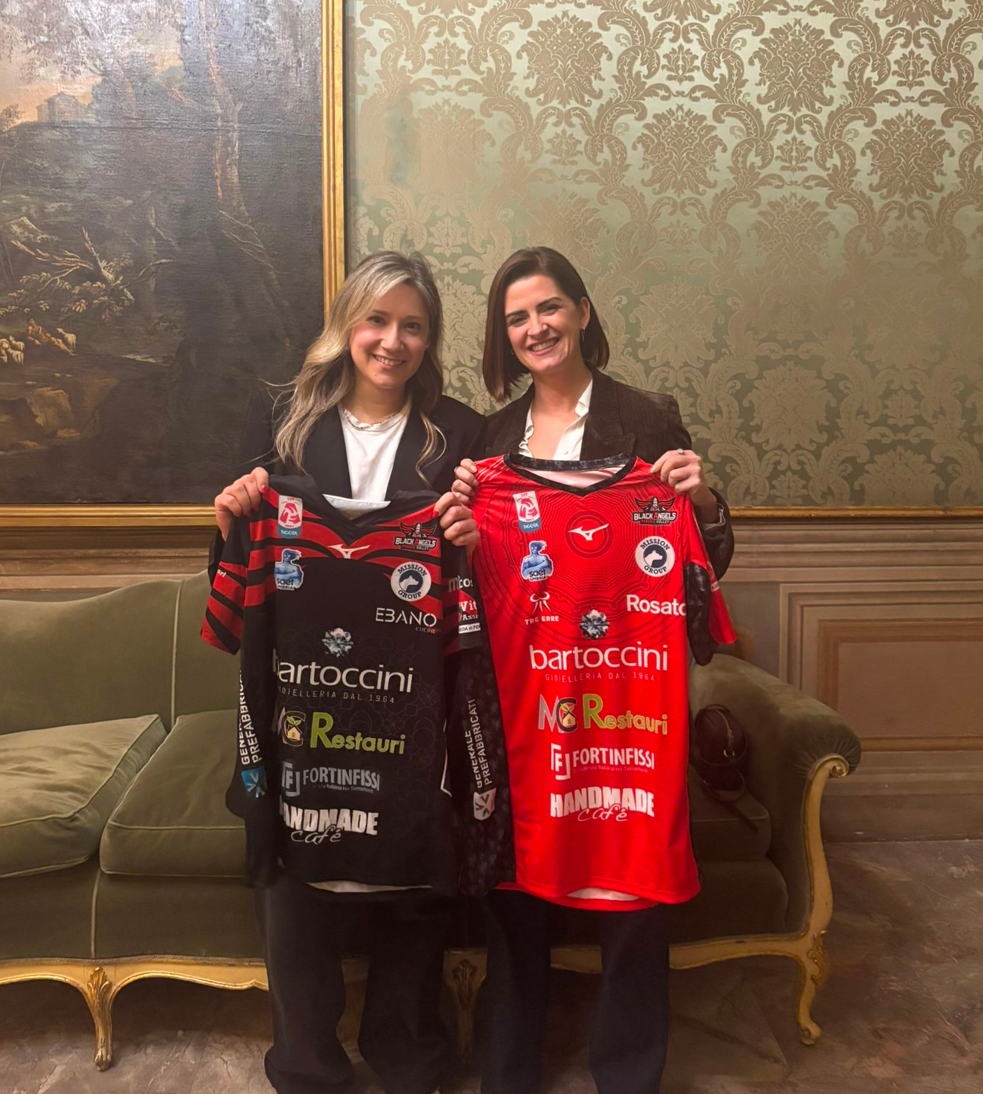 Perugia, la Bartoccini incontra la sindaca Ferdinandi: sport e impegno ...
