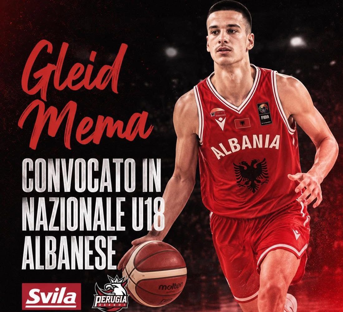 Gleid Mema del Perugia Basket convocato dall’Albania Under 18 - Umbria 24
